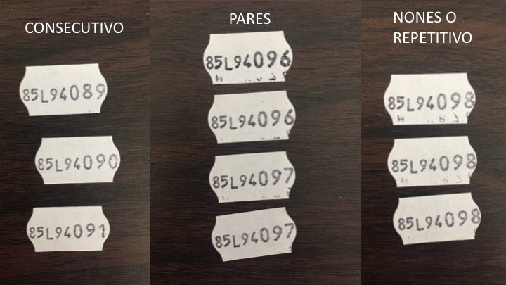 (2253-OT) Etiquetadora o Foliadora Consecutiva Marca Open – REMCO