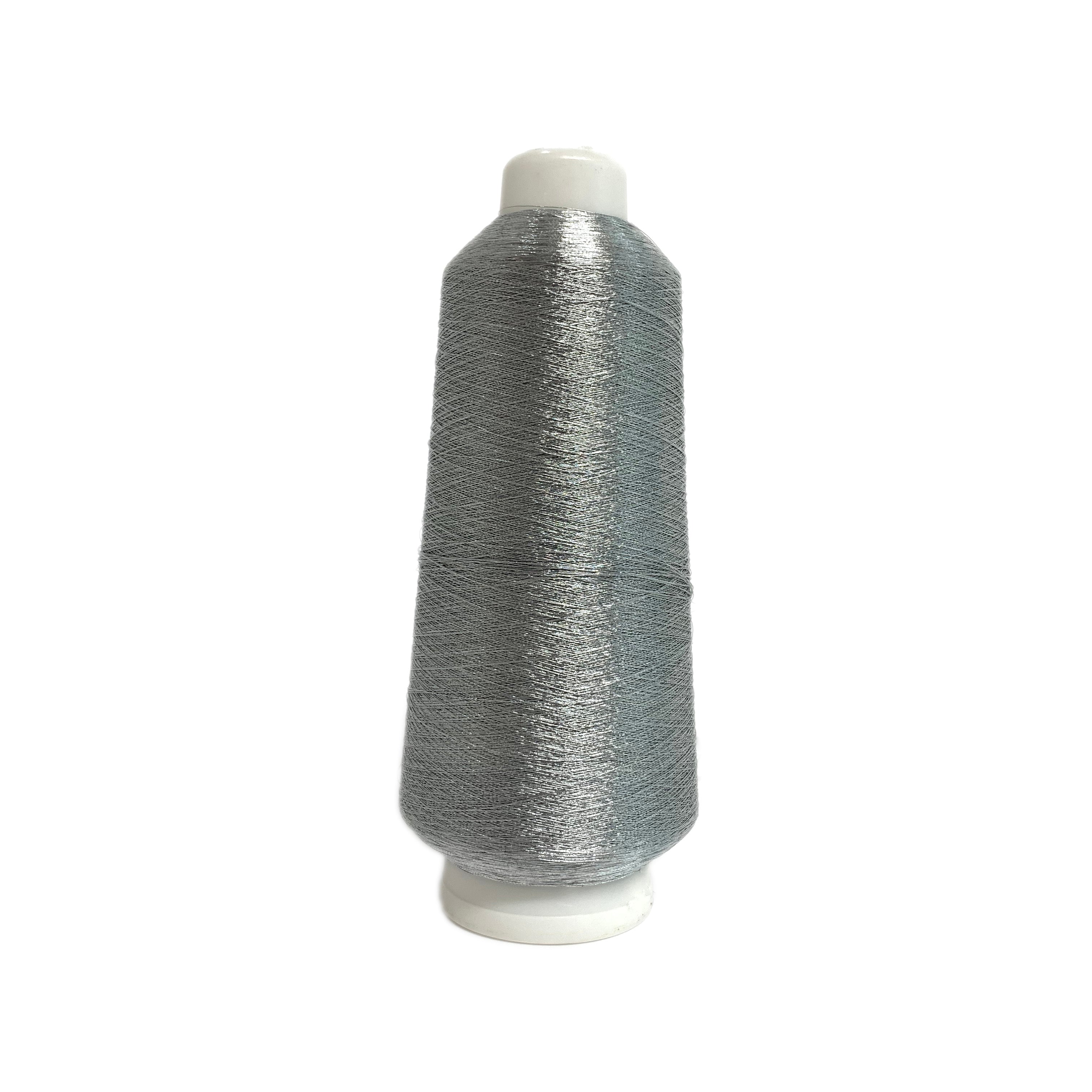 Hilo para Bordar Metalizado Plata Reflex 4,000m Cal. 27 – PROVEEDORA REMCO